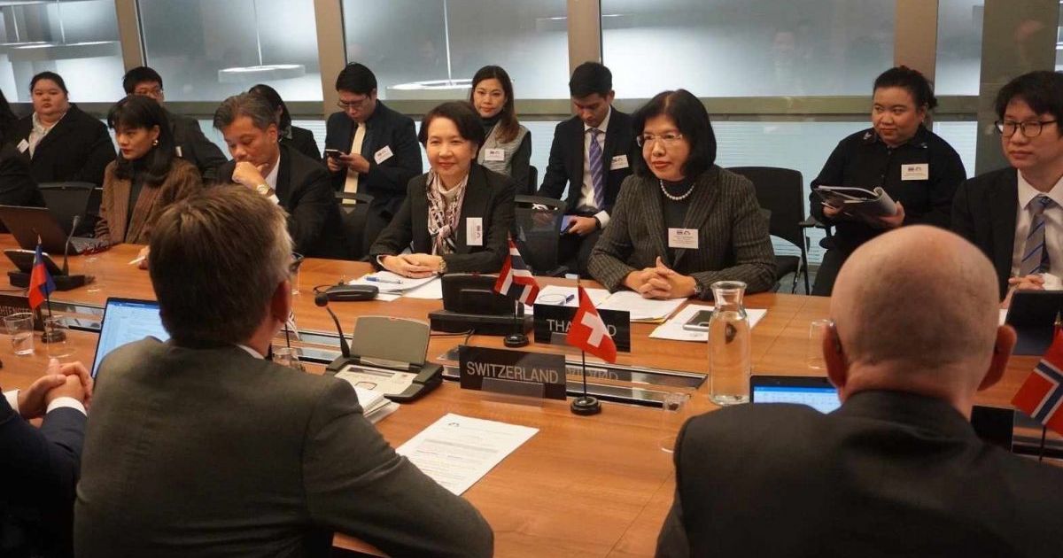 ถก FTA ไทย-เอฟตา รอบ 7 เดินหน้าตามแผน “อรมน” ส่งไม้ต่อหัวหน้าทีมเจรจาให้ “โชติมา”