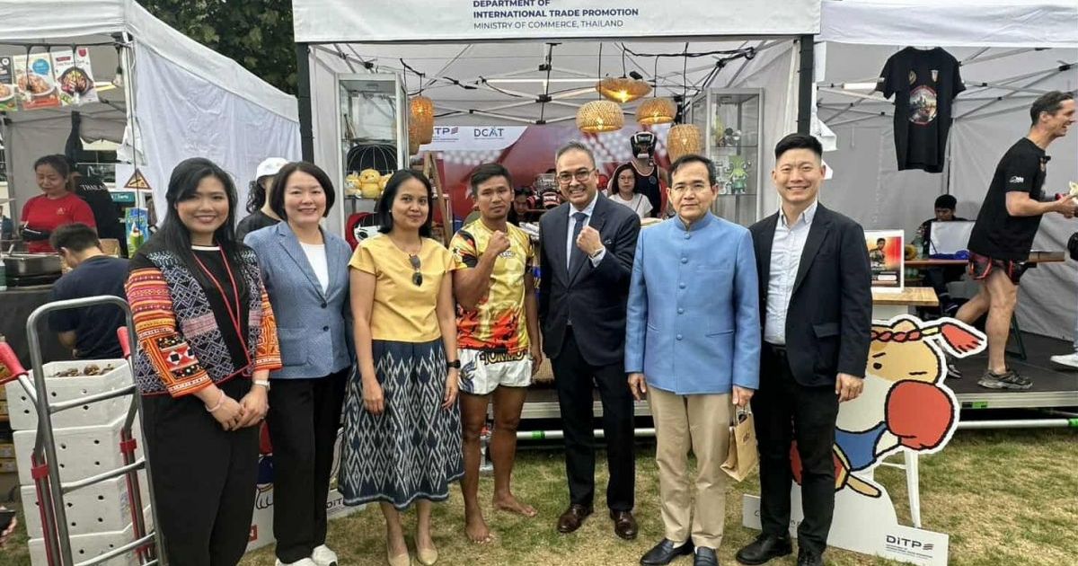 DITP จัดส่งเสริมมวยไทย ที่เยอรมนี บูธสินค้า ชกโชว์ เดินแฟชัน คนแห่ชมเพียบ